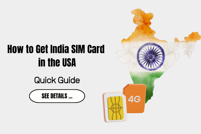 How to Get an India SIM Card in the USA